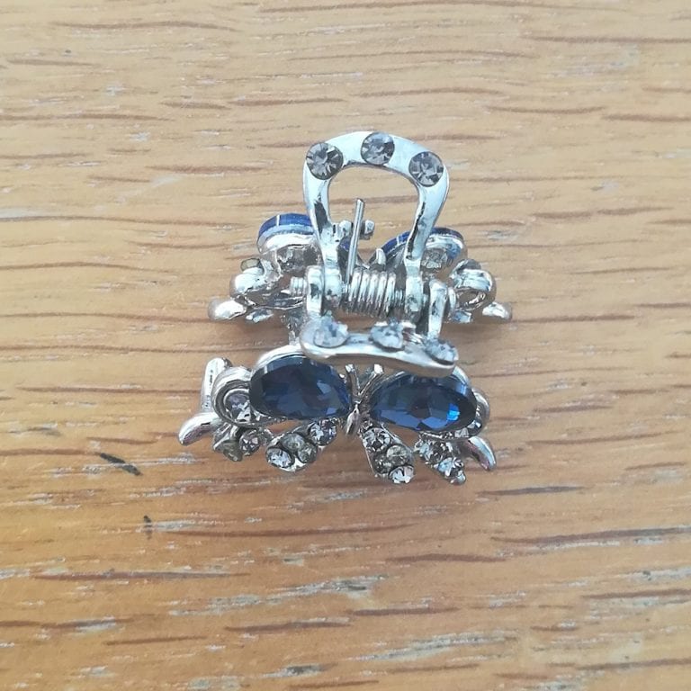 Petite Pince Cheveux Crabe Alma – Eclats de Cristal